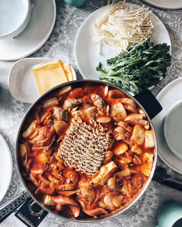 Easy Budae Jjigae (Korean Army Base Stew) | The Subversive Table
