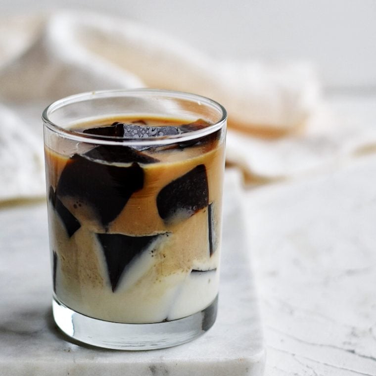 Easy Japanese Coffee Jelly (Jello) | The Subversive Table