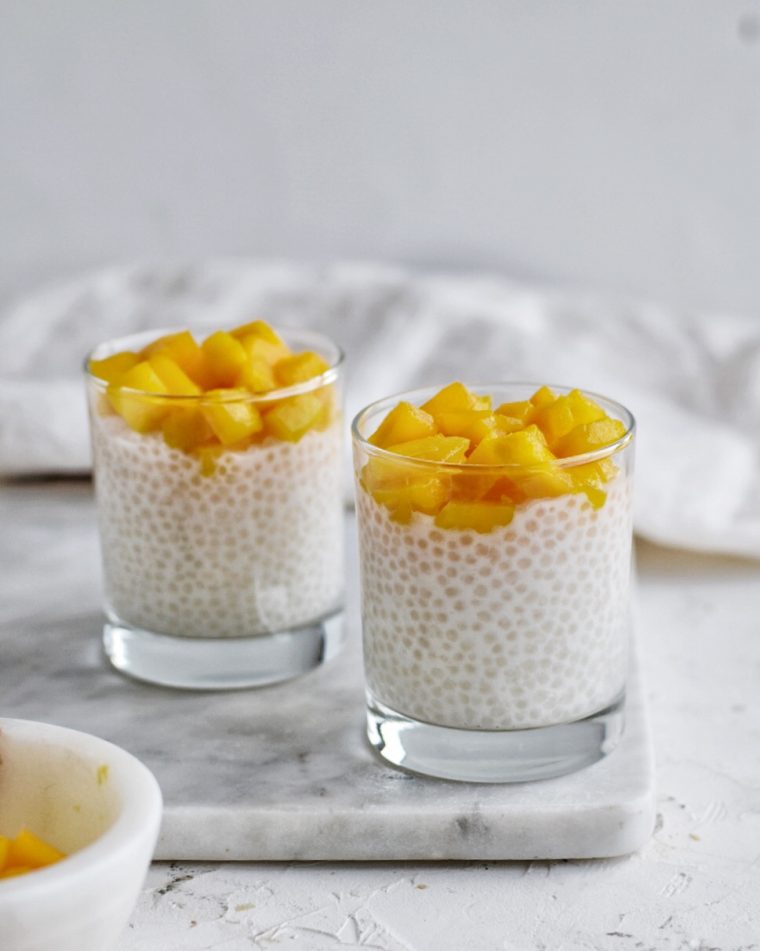 Easy Coconut Mango Sago (Tapioca Dessert) | The Subversive Table
