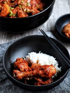 Dak Dori Tang aka Spicy Braised Chicken | The Subversive Table