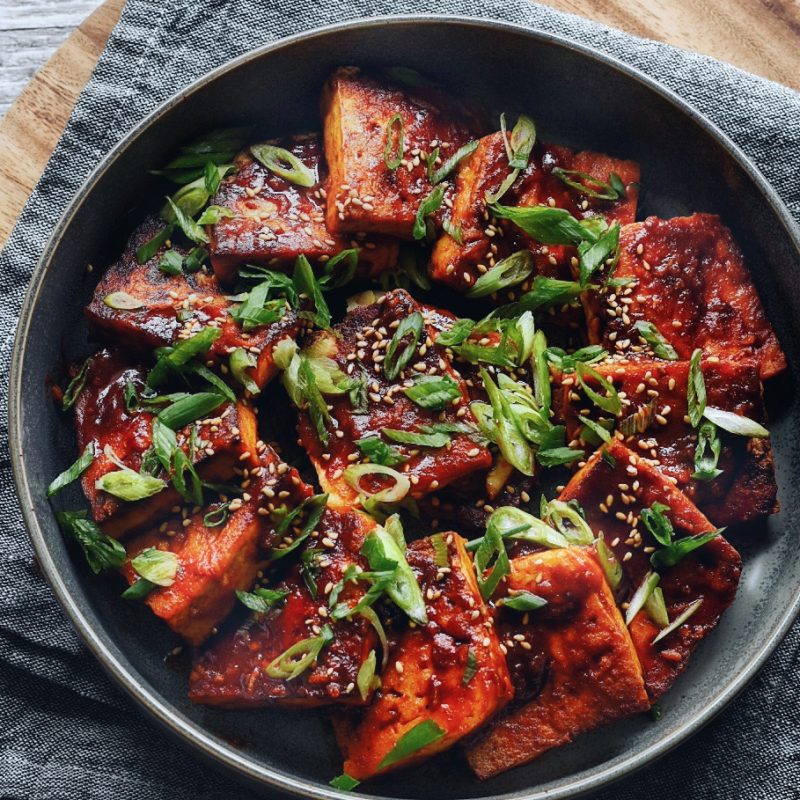 Spicy Korean Braised Tofu (Dubu Jorim) | The Subversive Table