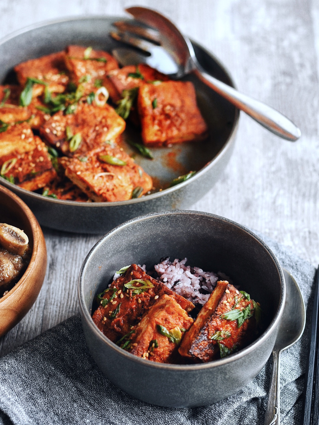 Spicy Korean Braised Tofu (Dubu Jorim) | The Subversive Table