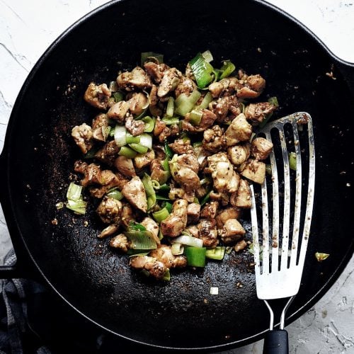 Sichuan Spicy Chicken Stir Fry with Leeks | The Subversive Table