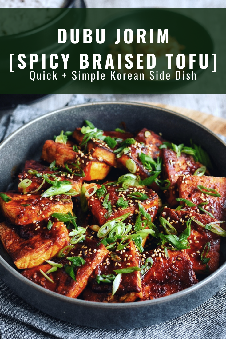 Easy 15 Min Dubu Jorim (Korean Braised Tofu) | The Subversive Table