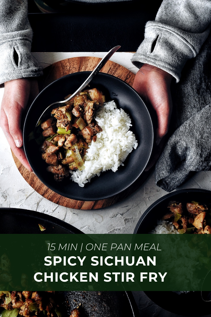 Sichuan Spicy Chicken Stir Fry with Leeks | The Subversive Table