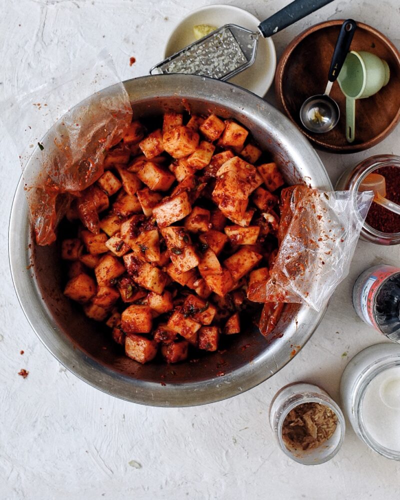 Kkakdugi (Cubed Radish Kimchi) | The Subversive Table