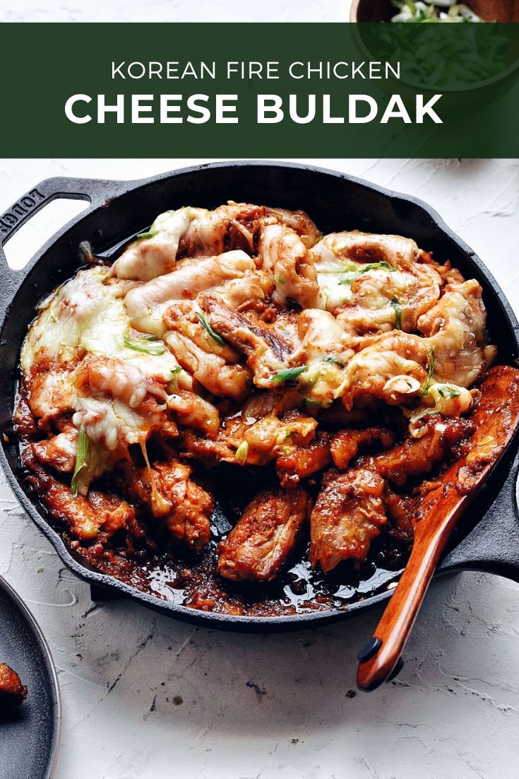 The BEST Cheese Buldak (Korean Fire Chicken) | The Subversive Table