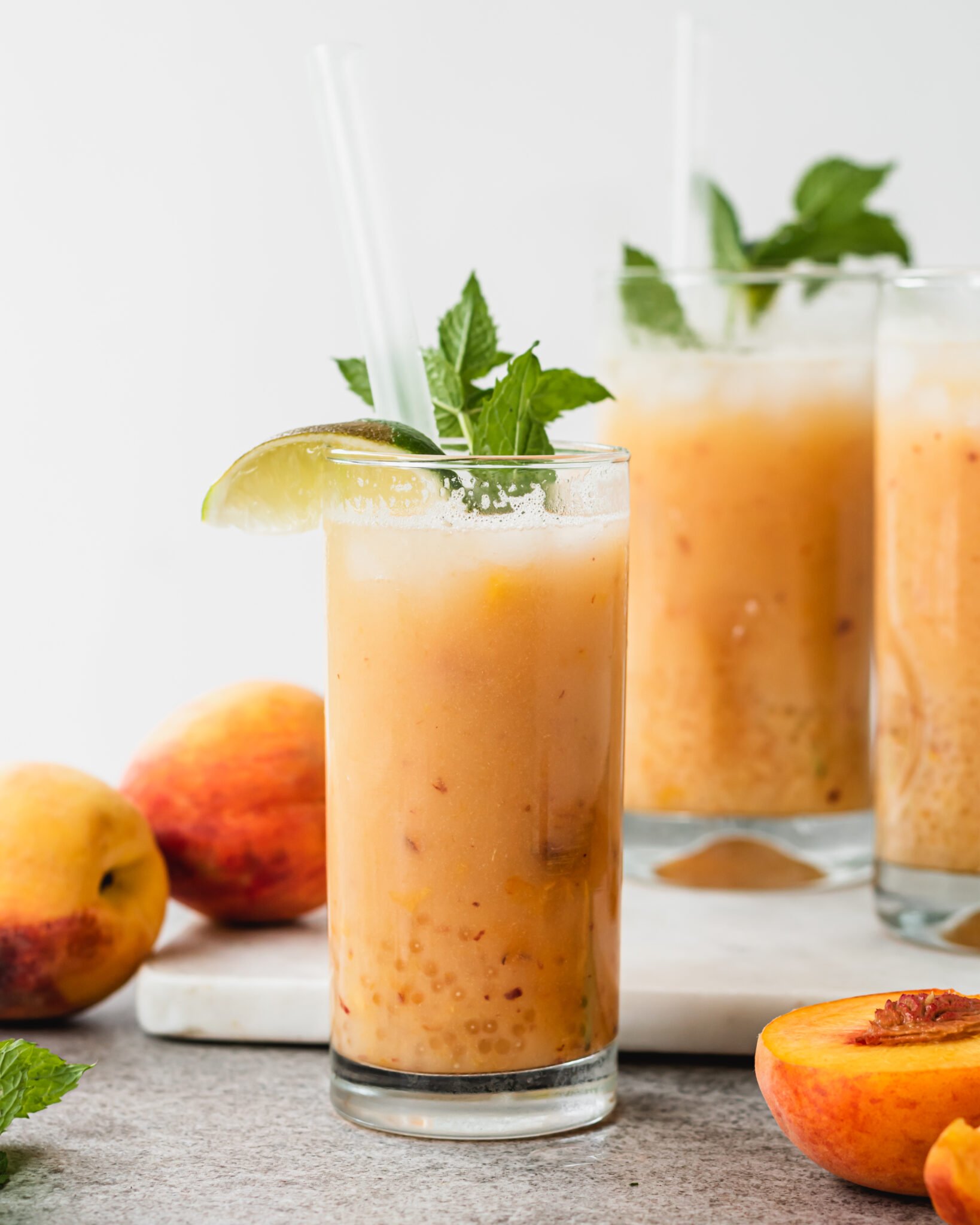 Peach Yakult Sago Drink | The Subversive Table