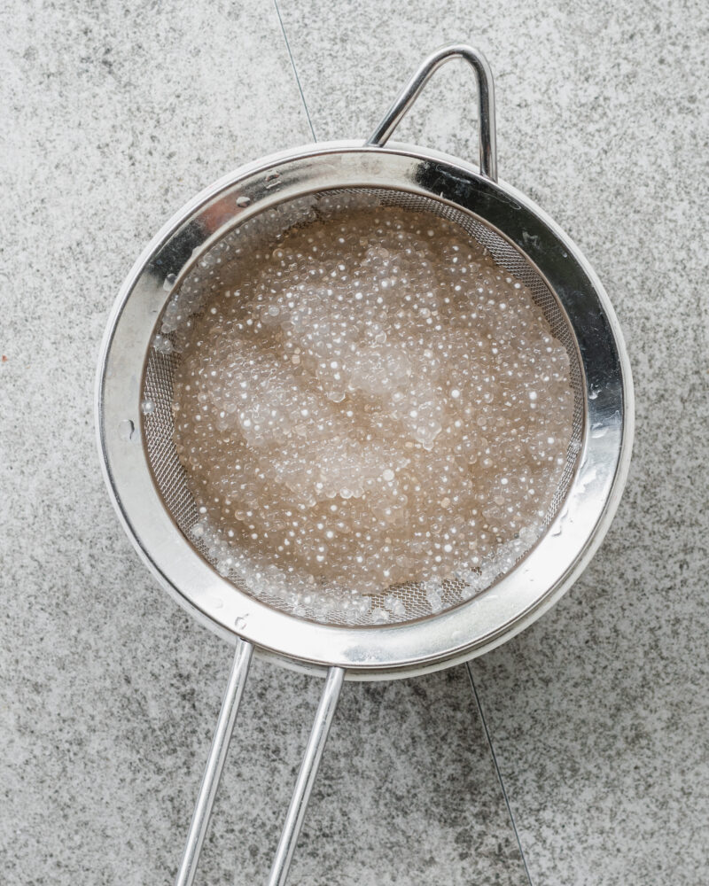 Peach Yakult Sago Drink | The Subversive Table