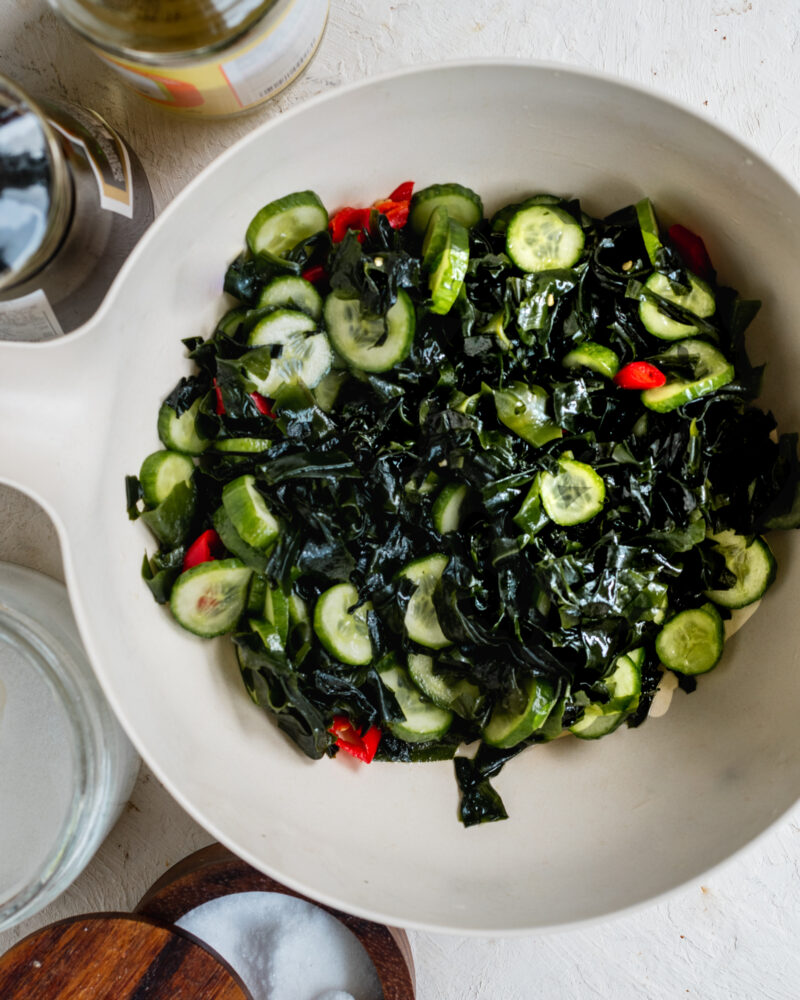 Easy Wakame Seaweed Salad | The Subversive Table