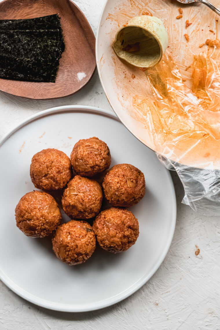 Kimchi Jumeok Bap (Korean Rice Balls) | The Subversive Table