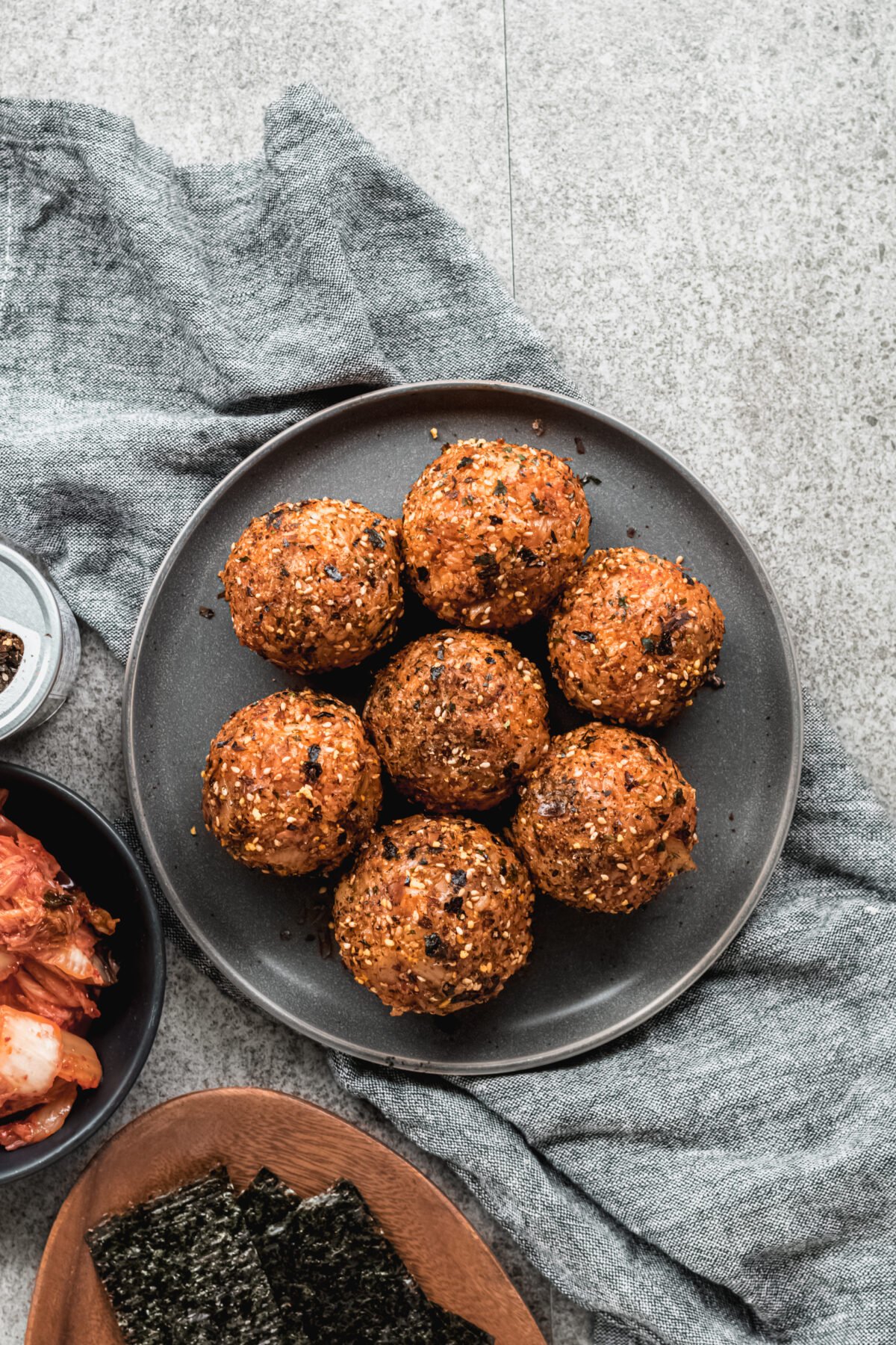 Kimchi Jumeok Bap (Korean Rice Balls) | The Subversive Table