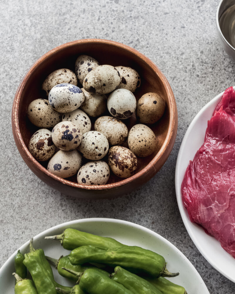 Korean Braised Soy Sauce Beef with Quail Eggs (Jangjorim) | The ...