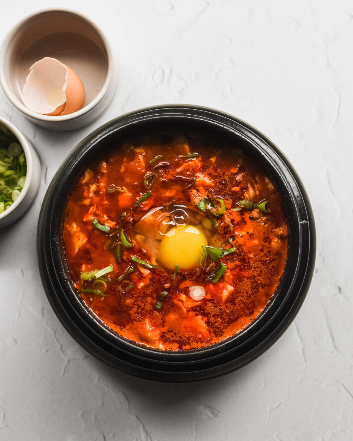 Spicy Seafood Soondubu Jjigae (Korean Tofu Soup) | The Subversive Table