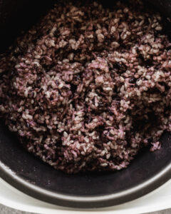 Easy Korean Purple Rice (Heukmi Bap) | The Subversive Table