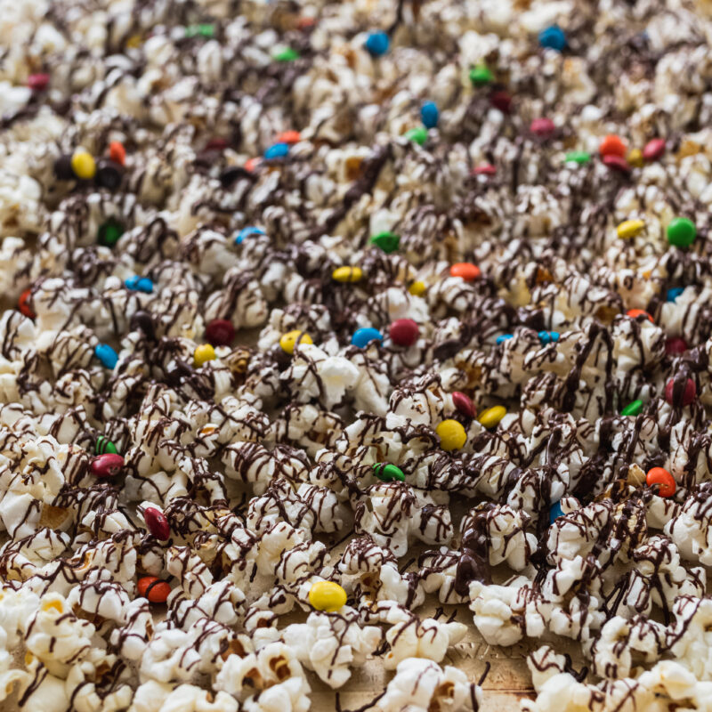 Easy M&M Popcorn | The Subversive Table