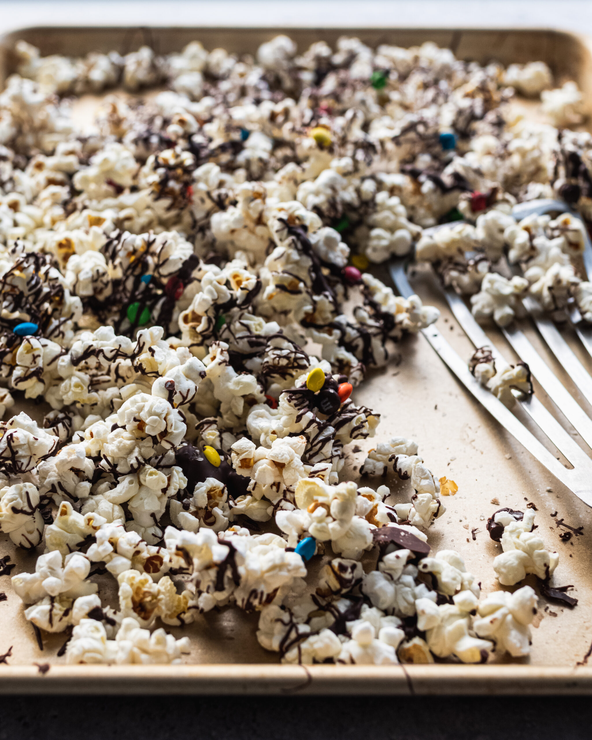 Easy M&M Popcorn | The Subversive Table