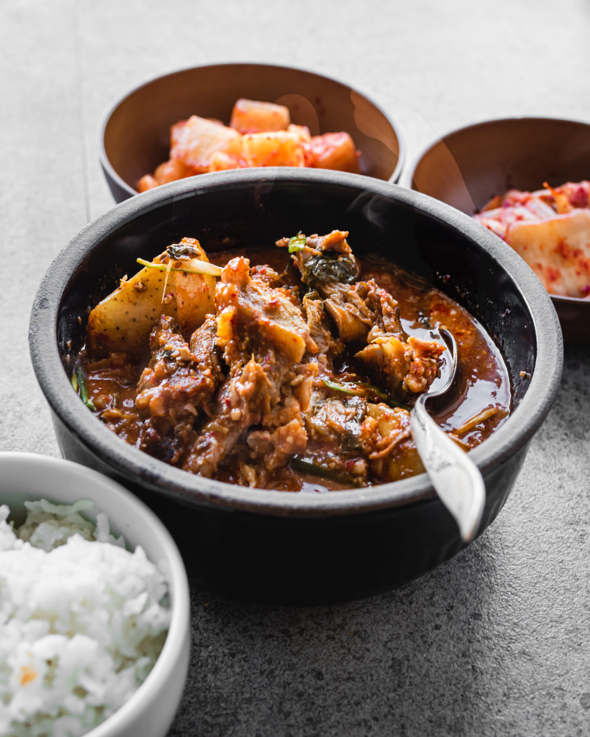 Spicy Korean Pork Bone Soup (Gamjatang) | The Subversive Table