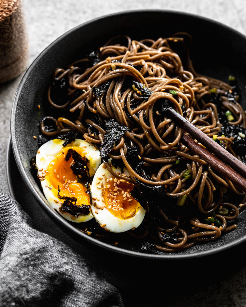 Easy Korean Soba Noodles with Perilla Oil (Memil Guksu) | The ...