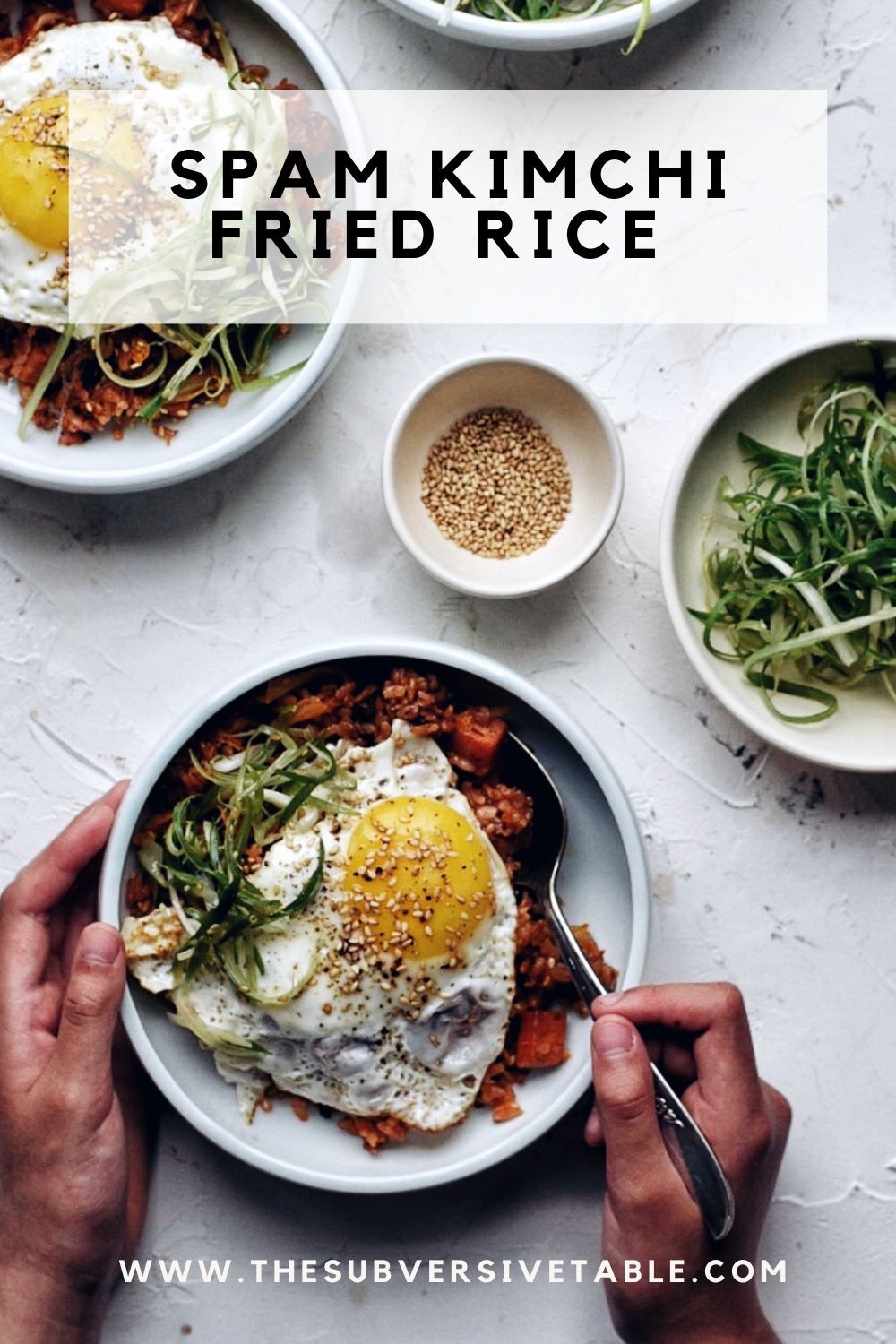 Easy Spam Kimchi Fried Rice | The Subversive Table