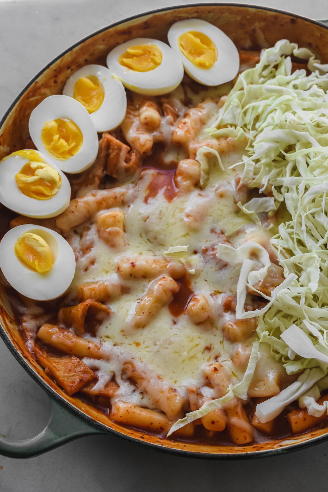 Easy Tteokbokki (Korean Spicy Rice Cakes) with Cheese | The Subversive ...