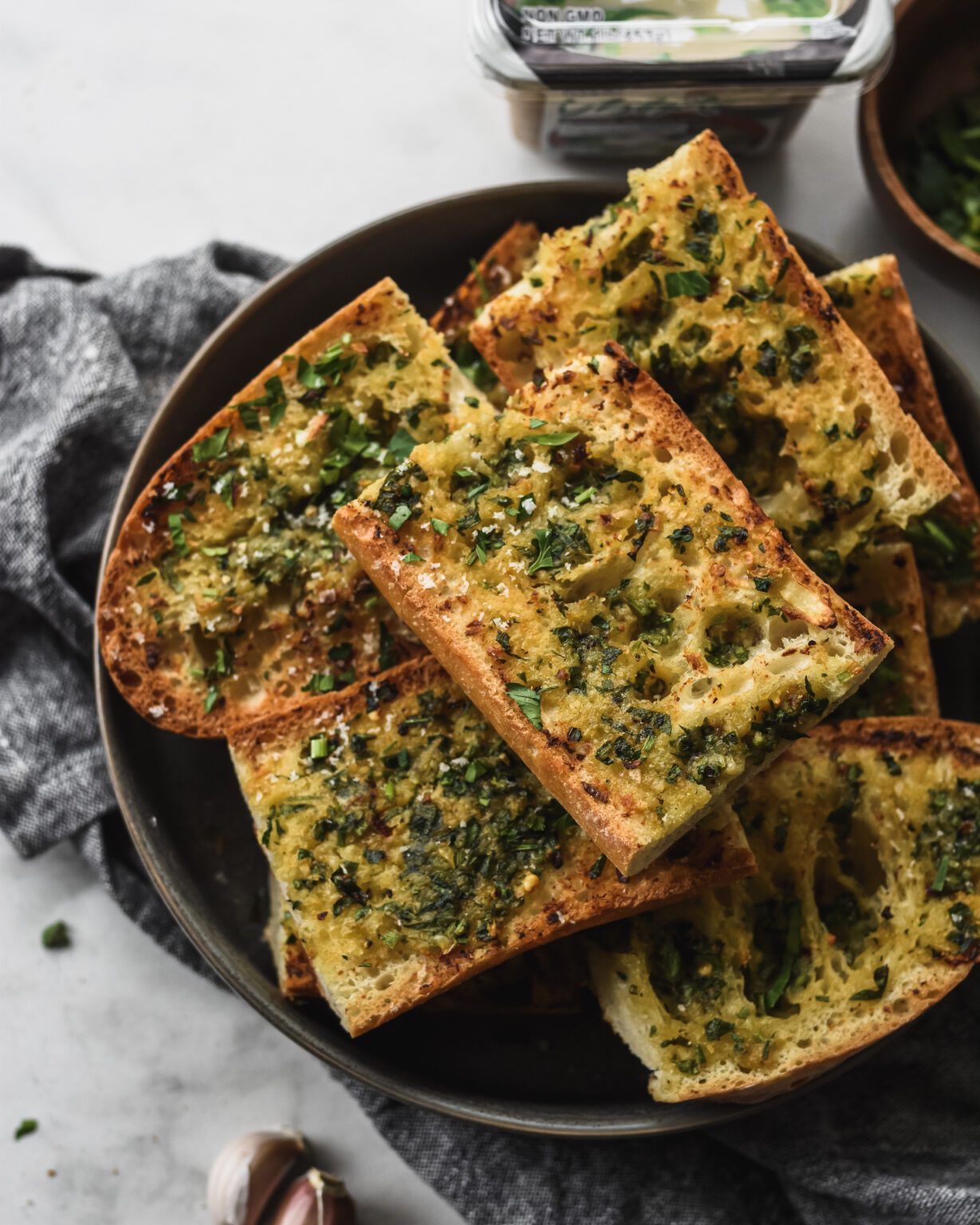Easy Garlic Bread with Miso Butter | The Subversive Table