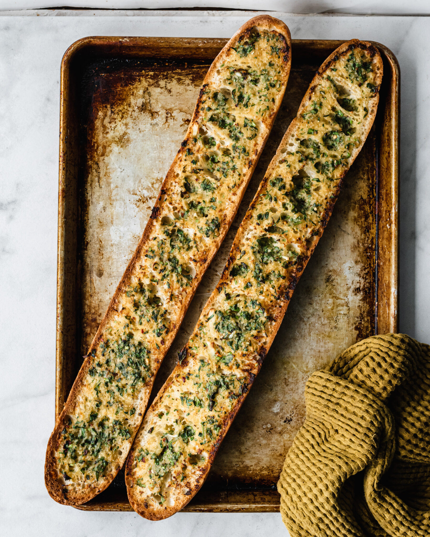 Easy Garlic Bread with Miso Butter | The Subversive Table