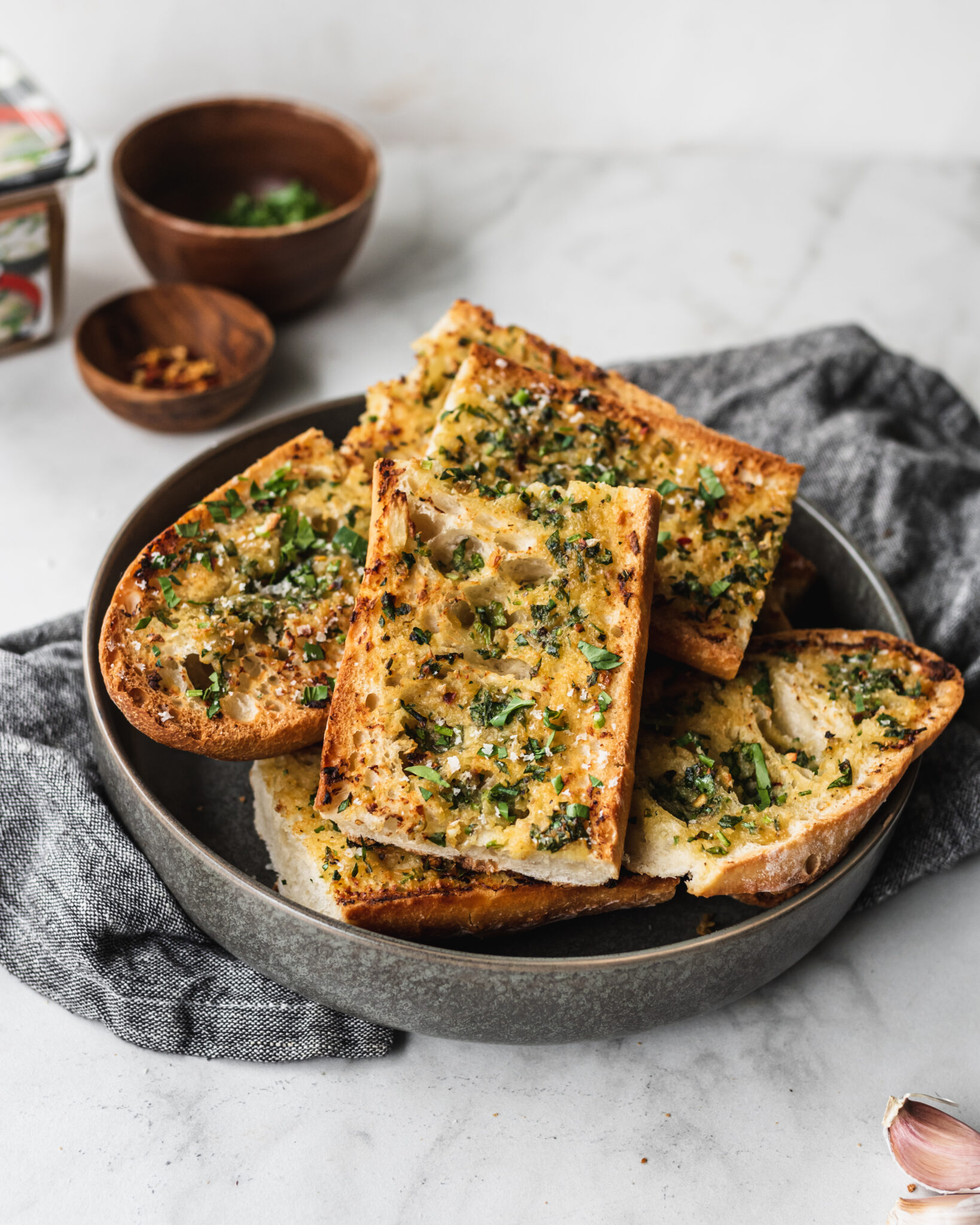 Easy Garlic Bread with Miso Butter | The Subversive Table