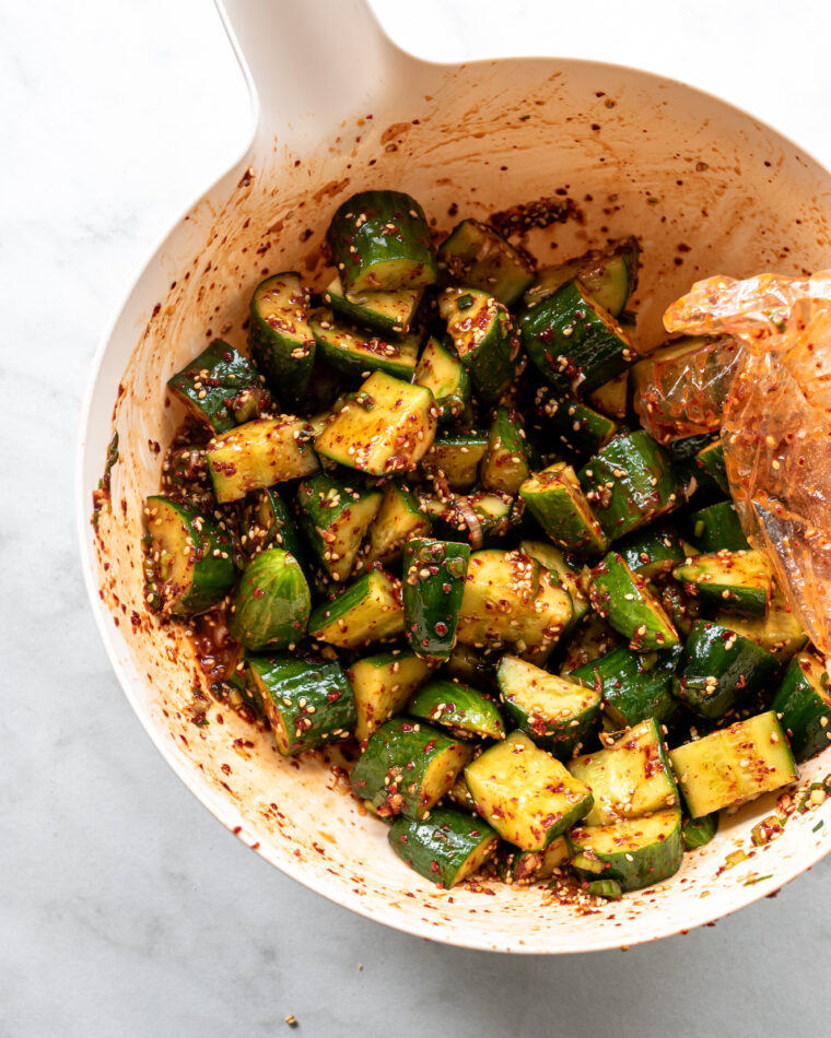 Spicy Korean Cucumber Salad (Oi Muchim) | The Subversive Table