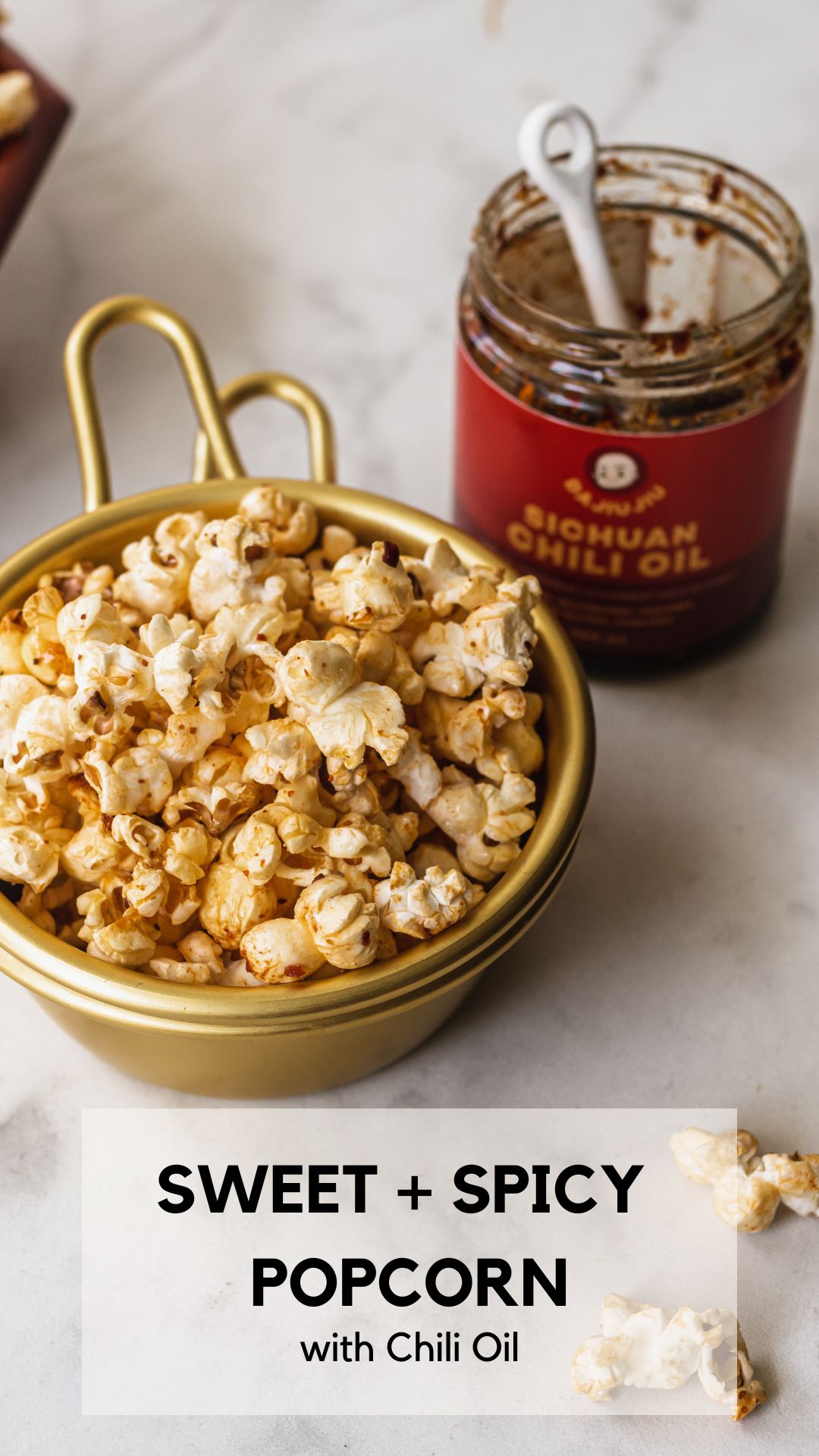 Sweet + Spicy Popcorn with Chili Oil | The Subversive Table