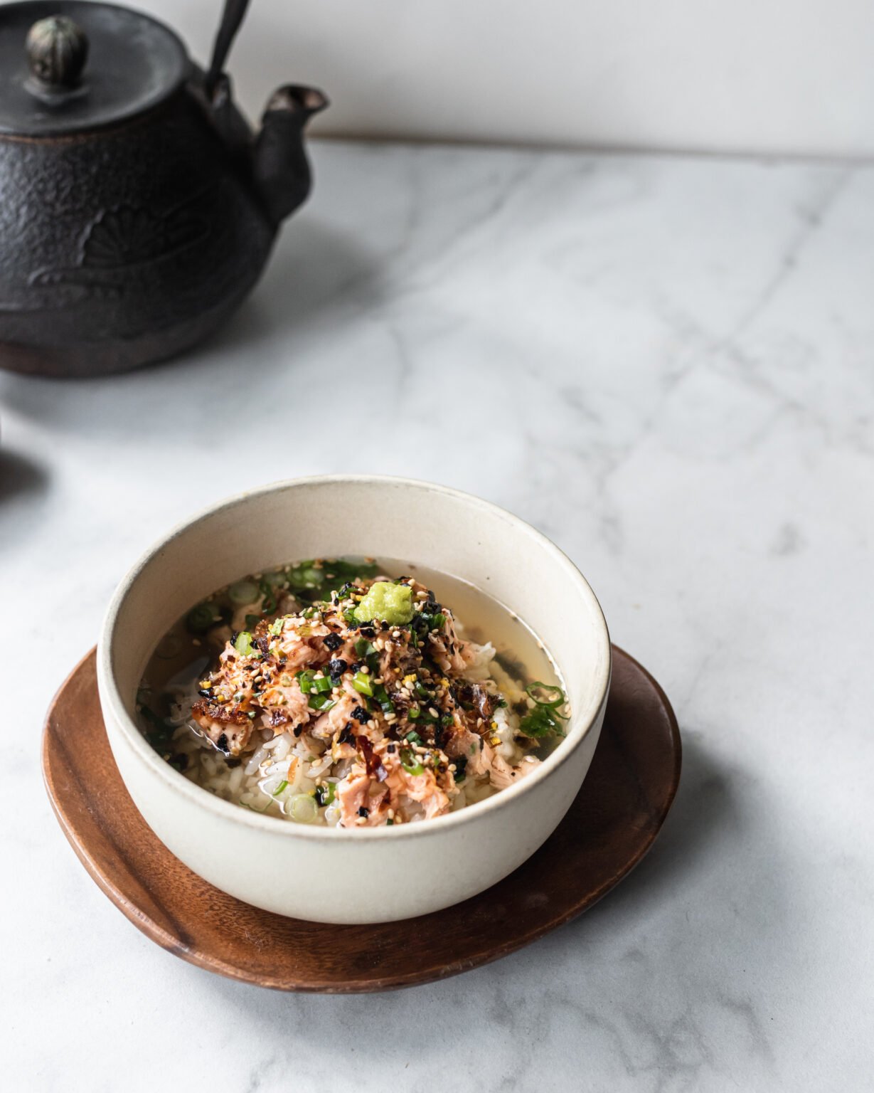 Salmon Ochazuke (Green Tea Over Rice) | The Subversive Table