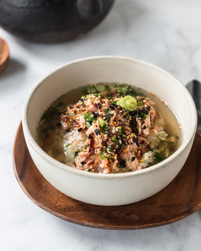 Salmon Ochazuke (Green Tea Over Rice) | The Subversive Table
