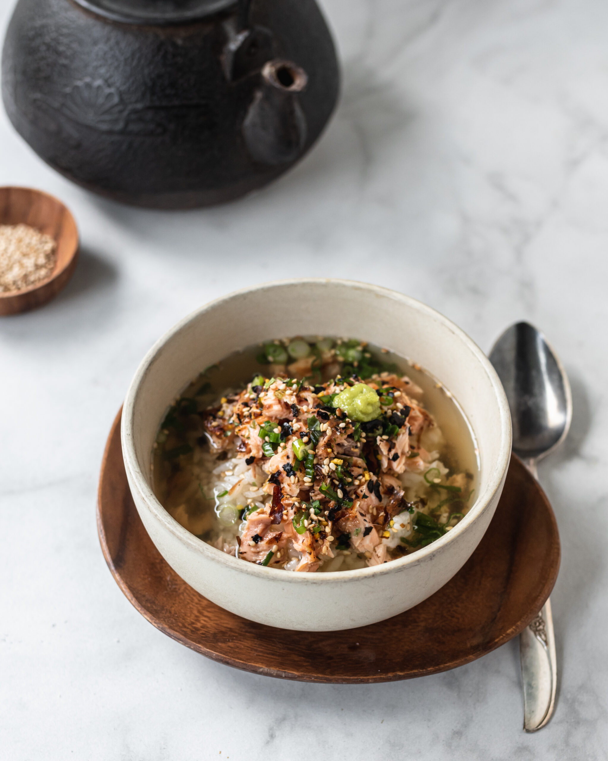 Salmon Ochazuke (Green Tea Over Rice) | The Subversive Table