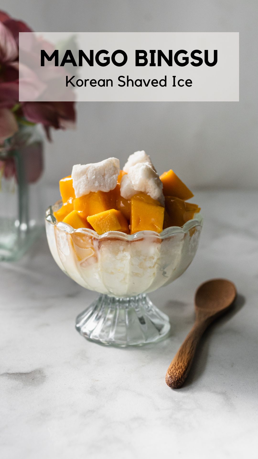 Mango Bingsu (Korean Shaved Ice) | The Subversive Table