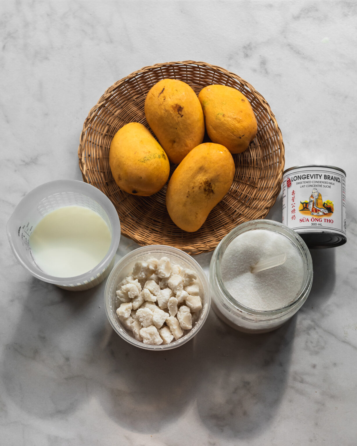 Mango Bingsu (Korean Shaved Ice) | The Subversive Table