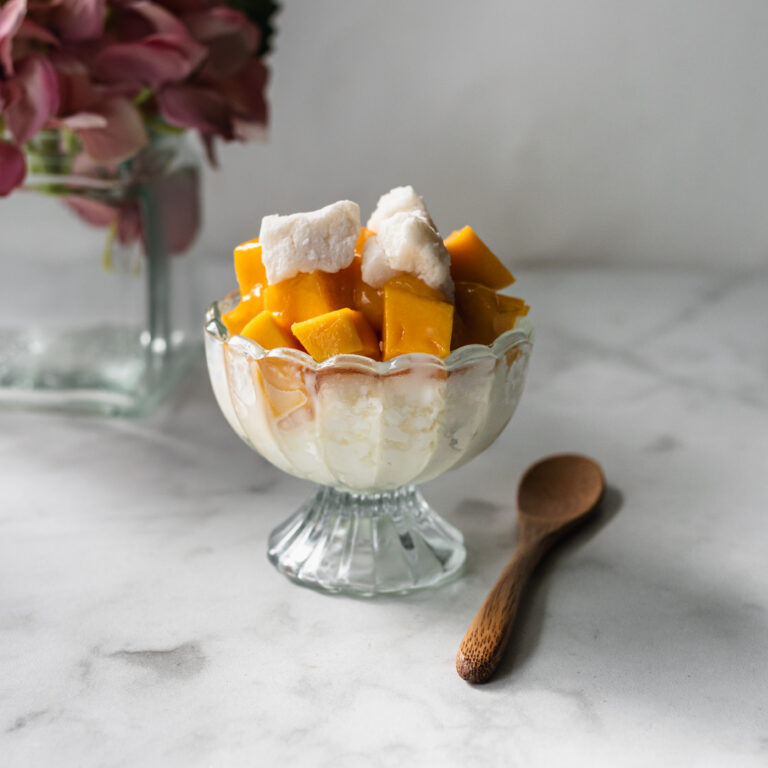 Mango Bingsu (Korean Shaved Ice) | The Subversive Table