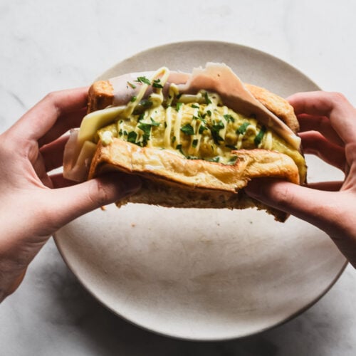 Korean Egg Drop Sandwich (Breakfast Sandwich) | The Subversive Table