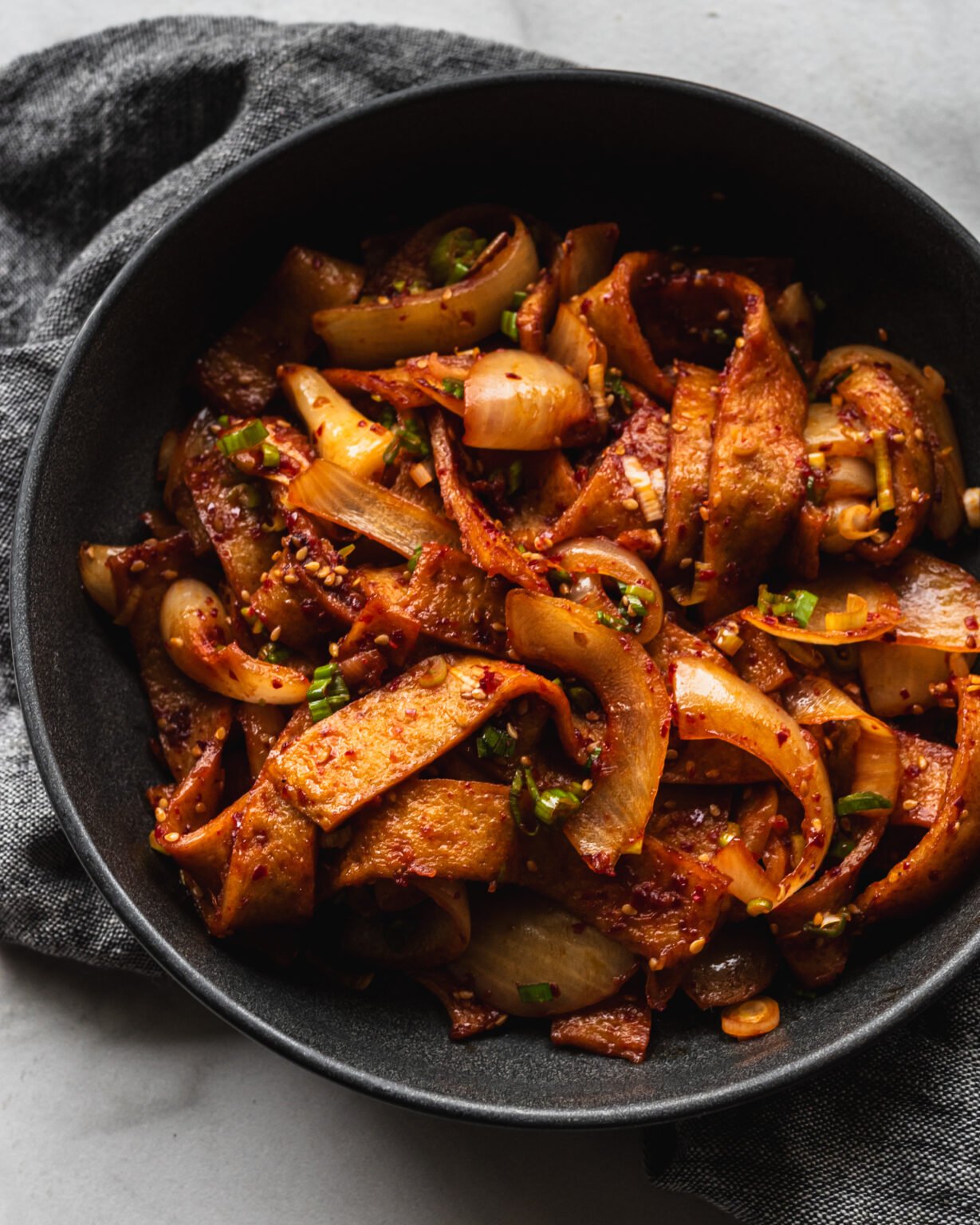 Easy Korean Fish Cake (Eomuk Bokkeum) | The Subversive Table