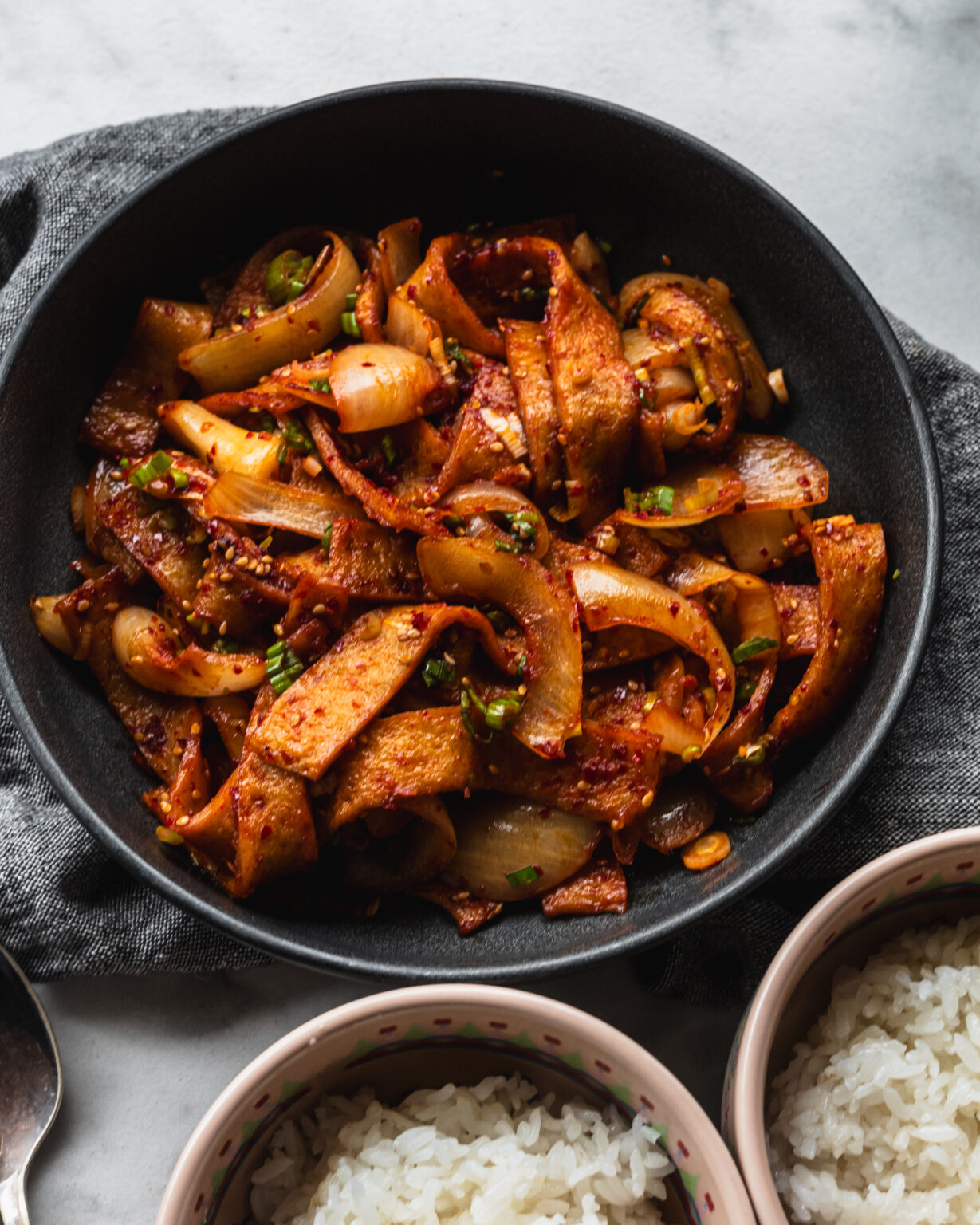 Easy Korean Fish Cake (Eomuk Bokkeum) | The Subversive Table