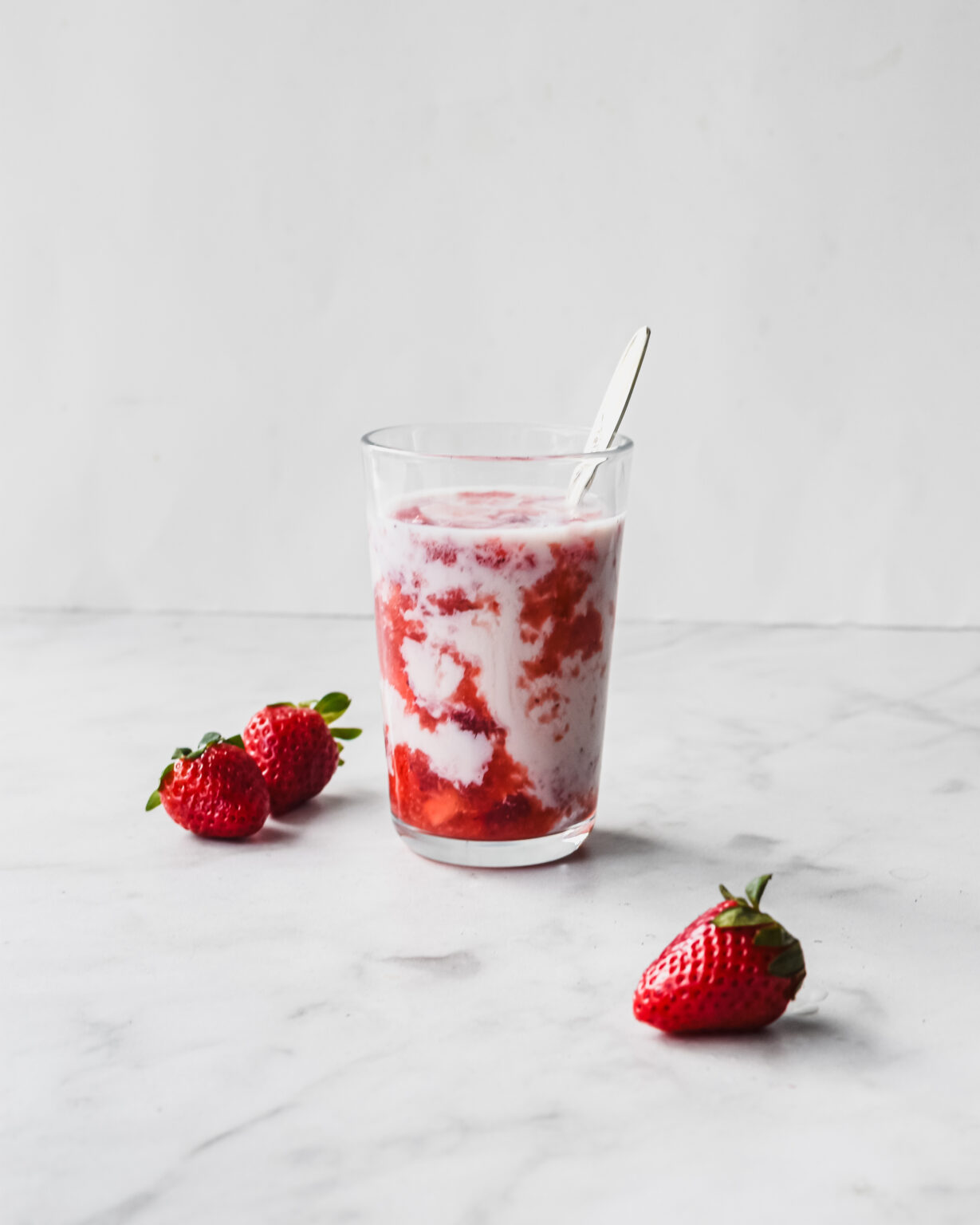 Korean Strawberry Milk with Sago | The Subversive Table