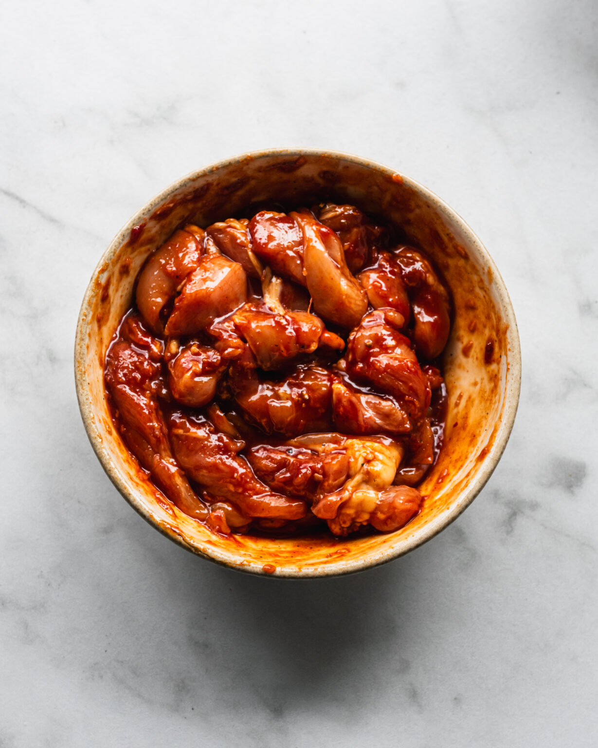 Spicy Chicken Bibimbap Rice Bowl with Corn and Cheese | The Subversive ...