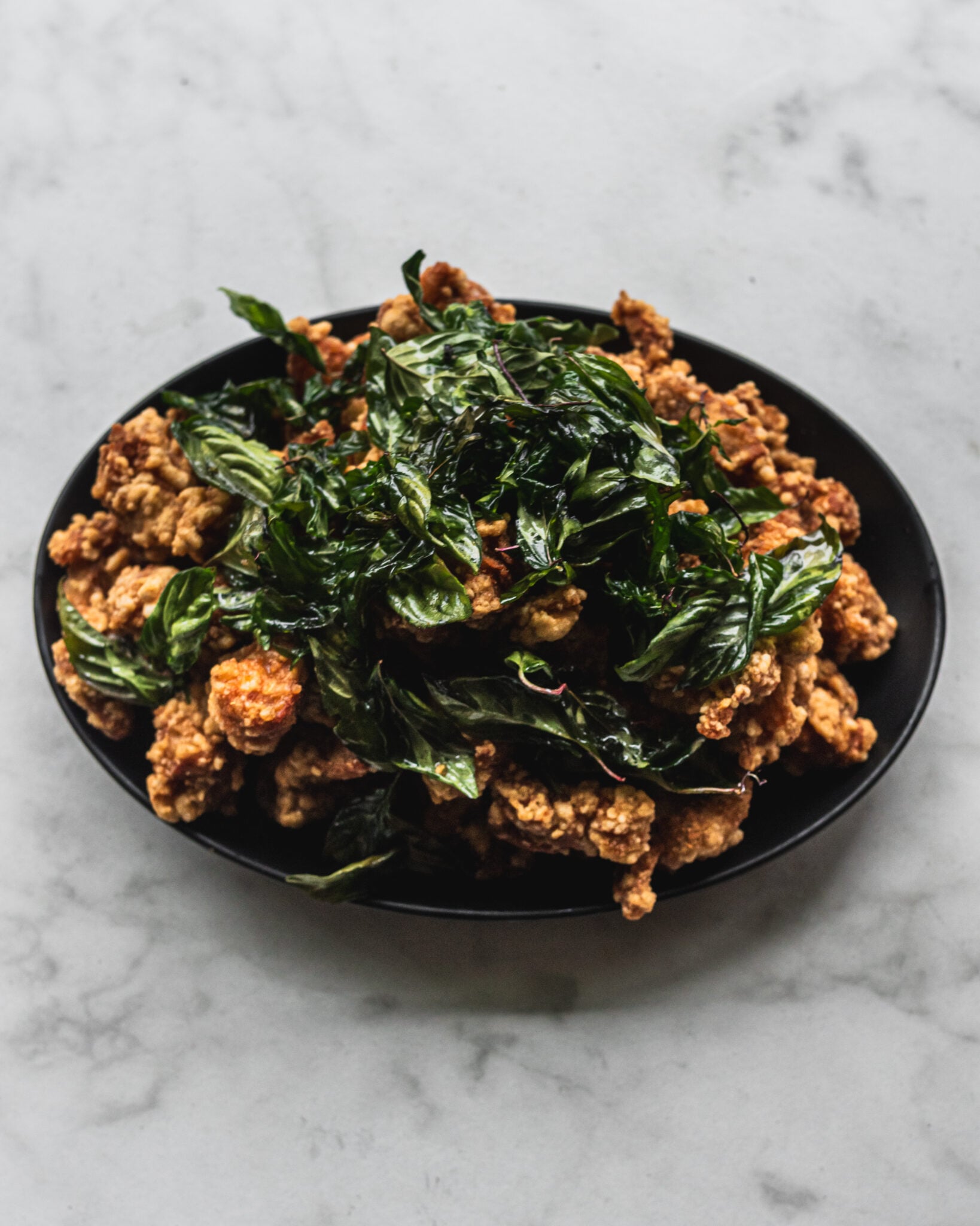 Taiwanese Popcorn Chicken with Fried Basil | The Subversive Table