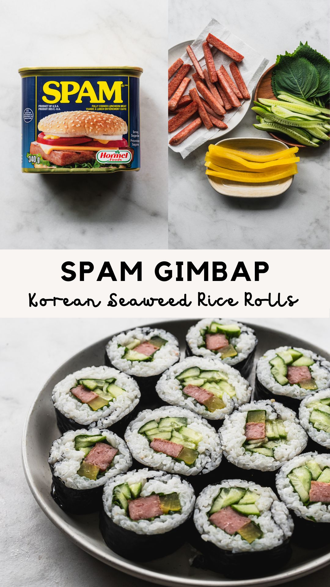 Easy Spam Gimbap (Seaweed Rice Rolls) | The Subversive Table