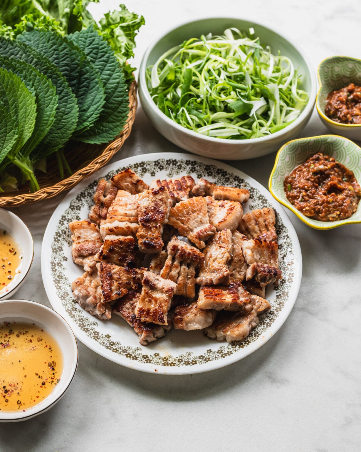 Samgyeopsal Gui (Korean Grilled Pork Belly) 삼겹살 | The Subversive Table