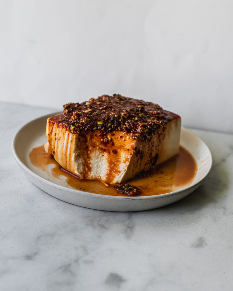 Soft Silken Tofu with Korean Dressing | The Subversive Table