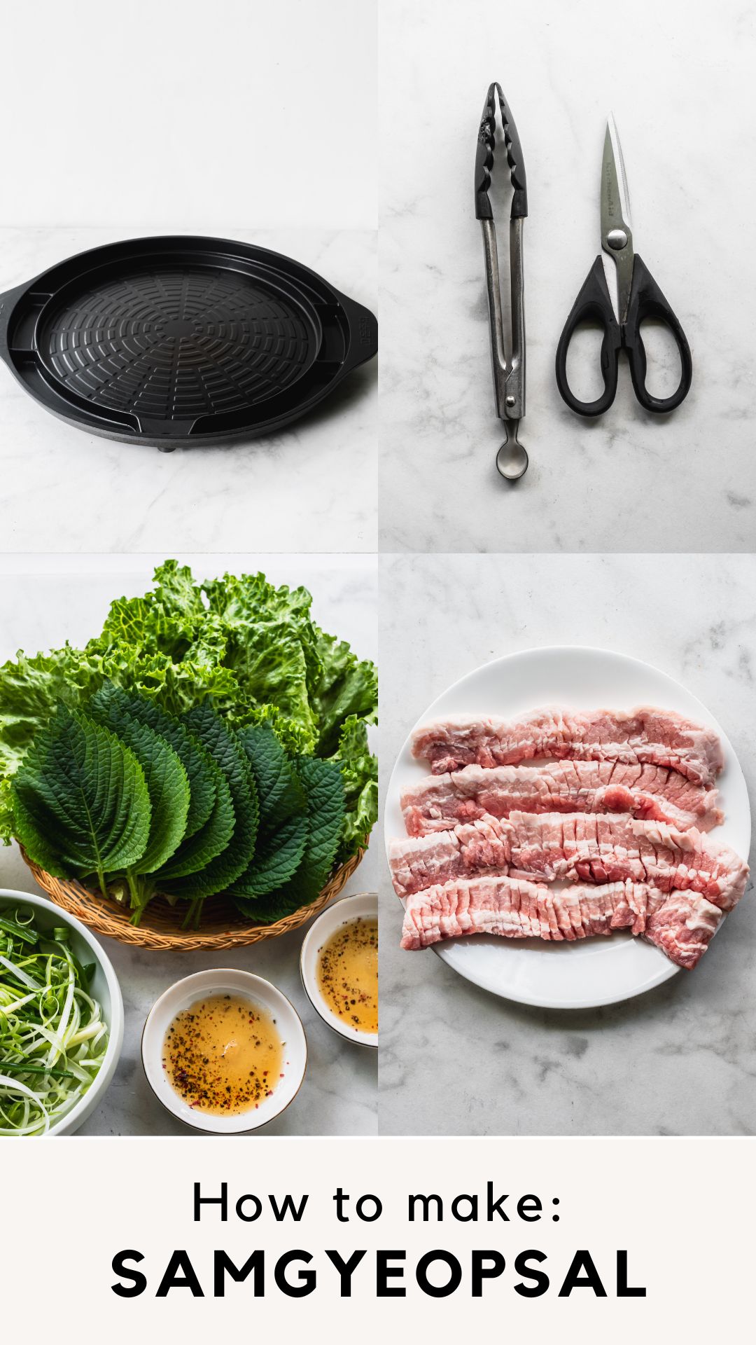 Samgyeopsal Gui (Korean Grilled Pork Belly) 삼겹살 | The Subversive Table