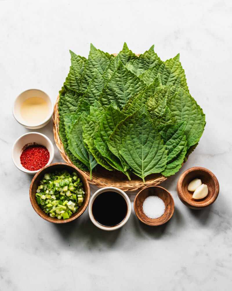 Marinated Korean Perilla Leaves (Kkaennip) | The Subversive Table