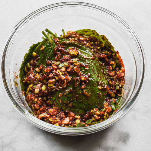 Marinated Korean Perilla Leaves (Kkaennip) | The Subversive Table