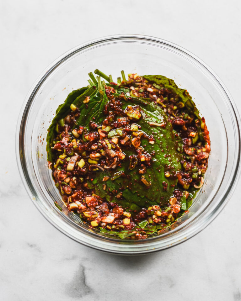Marinated Korean Perilla Leaves (Kkaennip) | The Subversive Table