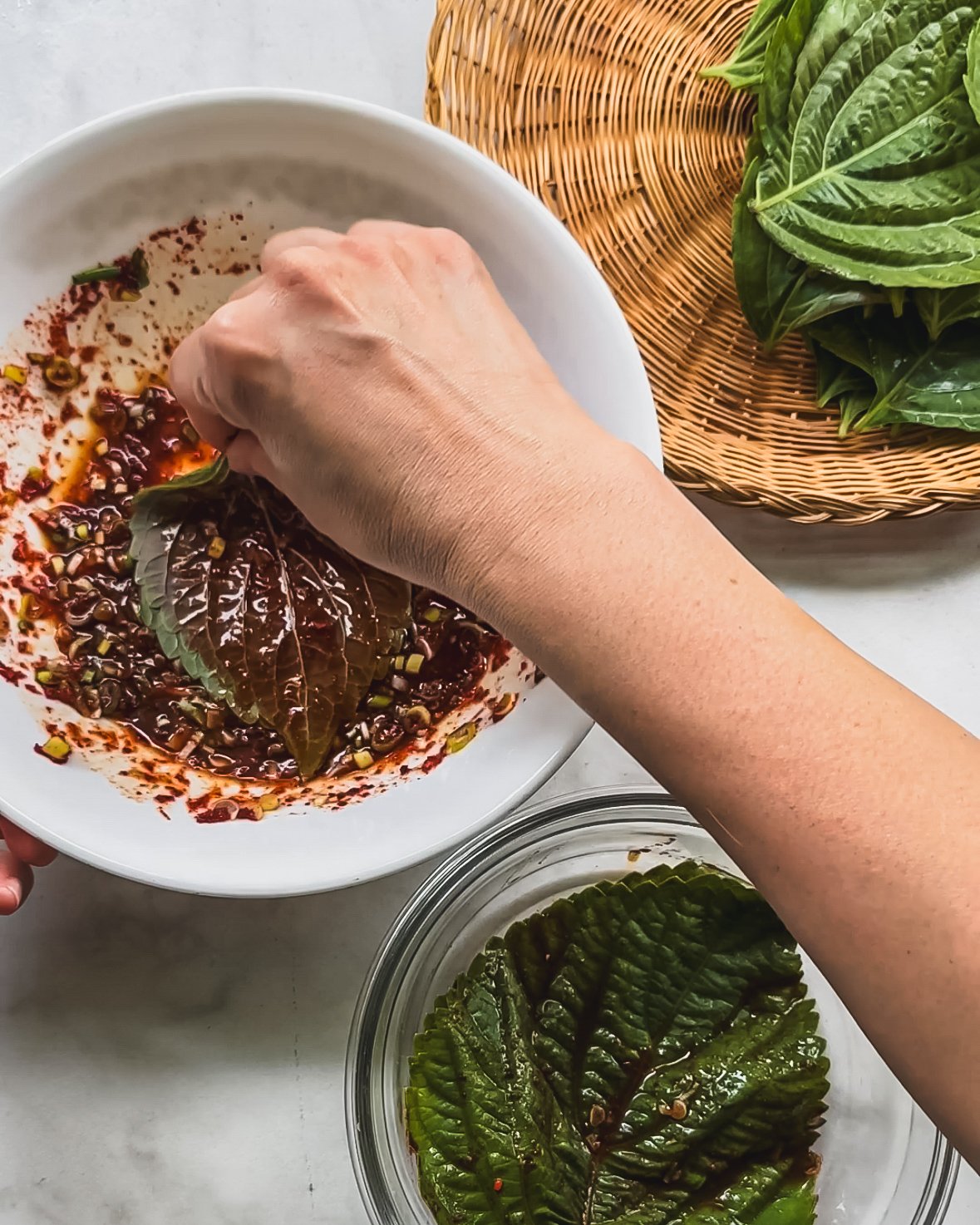 Marinated Korean Perilla Leaves (Kkaennip) | The Subversive Table